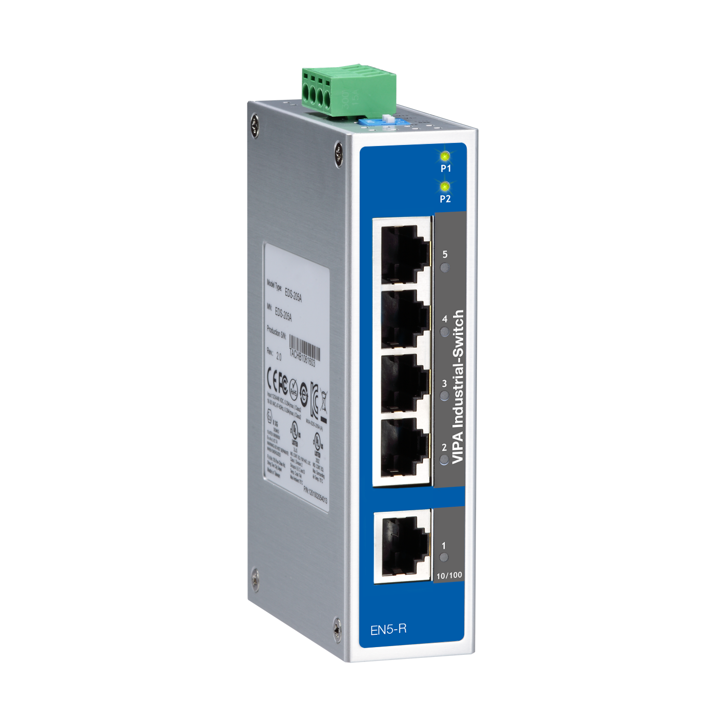 VIPA unmanaged Industrial-Switch EN5-R - 910-1EN50